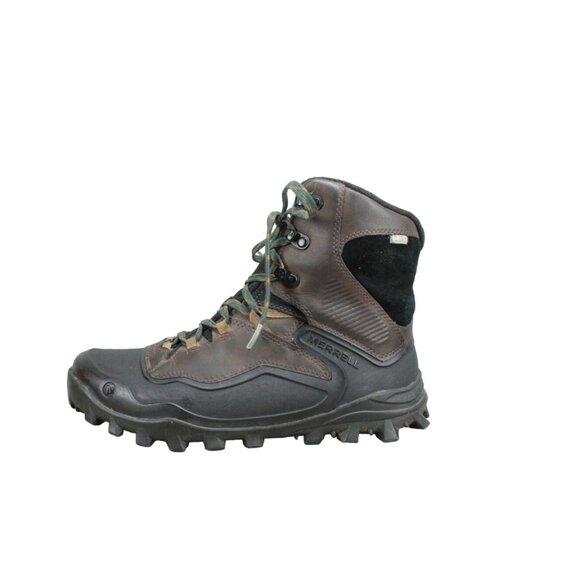 Merrell | Shoes | Merrell Fraxion Shell 8 Leather Waterproof Monument ...